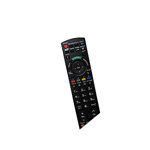 Universal Remote Replacement Control Fit For Panasonic TH-C46FD18 TH-40PE8 TH-46FD18 TH-C50FD18 TH-50PZ80U TH-42PZ80UA TH-50PZ80UA TH-50PZ80UA TH-42PZ80U TH-50PZ700U TH-58PZ700U Plasma LCD LED HDTV TV