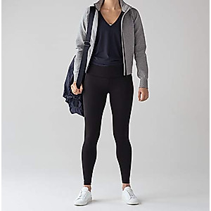 Lululemon Athletica Wunder Under Hi-Rise Tight 28 (Black (Luxtreme), 12)