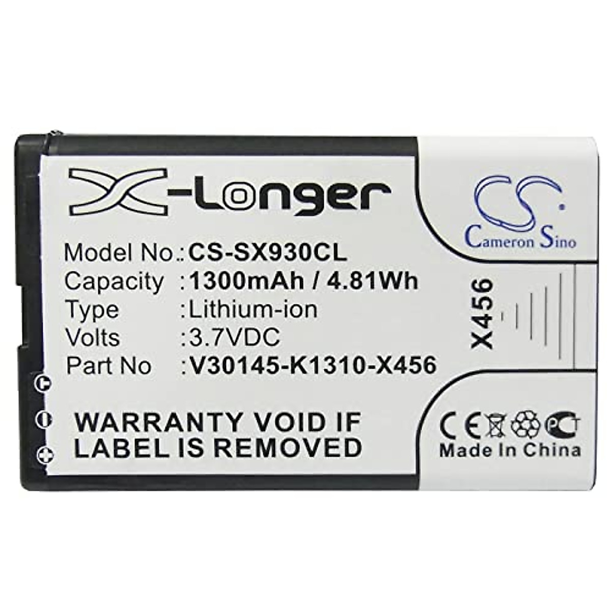 VINTRONS Replacement Battery for Siemens Gigaset SL930, Gigaset SL930A, TELEKOM, Speedphone 701
