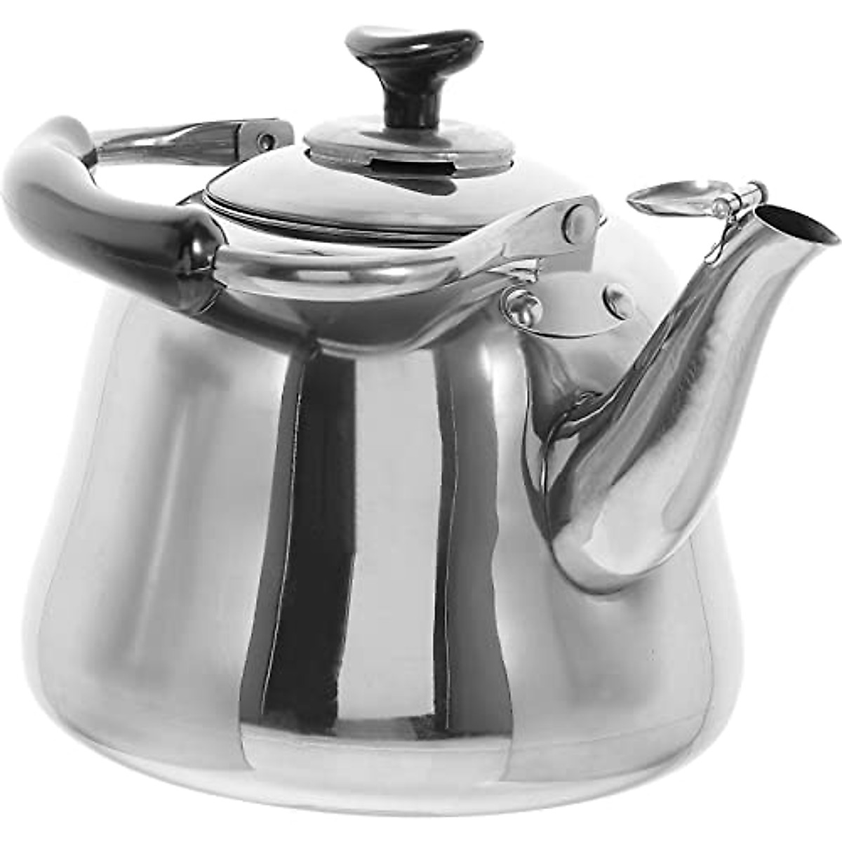 STOBAZA Whistling Tea kettle for Stove Top, Whistling Stovetop Teapot with Infuser, Gooseneck Pour Over Coffee Kettle, Food Grade Stainless Steel Teakettle Tea Pot, Water Boiler, 3L