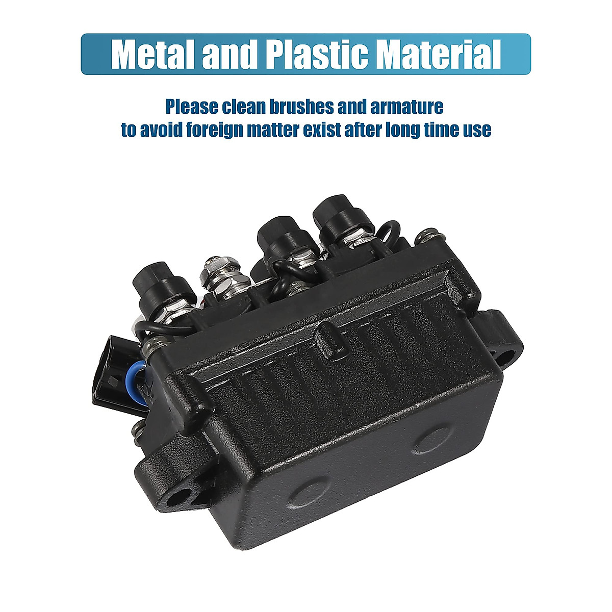 X AUTOHAUX Relay Assy Trim Relay 63P-81950-00-00 for Yamaha 4 Stroke Outboard Motors Relay for Yamaha F50HP 60HP 70HP 75HP 90HP 115HP 150HP 200HP 225HP 250HP TRM6003 Boat Trim Relay 2 Pins