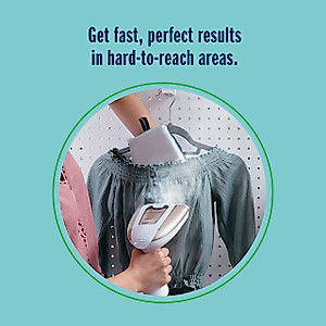 Conair Complete Care Protective Garment Steaming Mitt, Silver and Blue