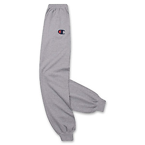 Champion Thermal Waffle Sweatpants Big and Tall - Lounge Jogger Sweatpants for Men Heather Grey