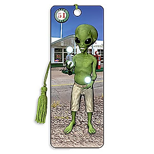 3D Royce Motion Bookmark - (Juggling Alien)