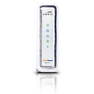 ARRIS SURFboard SB6141 8x4 DOCSIS 3.0 Cable Modem - Retail Packaging- White