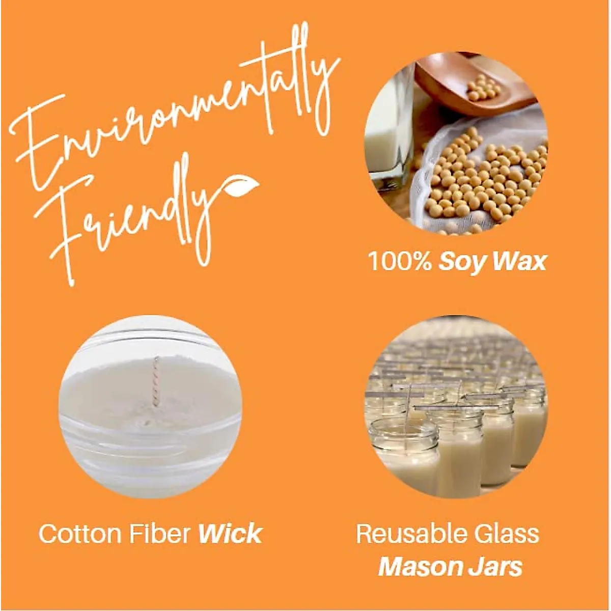 Nika's Home Oh Look... My Last Nerve It's On Fire, Vanilla Bean Soy Candle 12oz Mason Jar Non-Toxic White Hand Poured Handmade, Candles Gifts for Women, Long Burn 50-60 Hrs Highly Scented