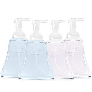 Dial Complete Antibacterial Foaming Hand Wash, Coconut Water/Soothing White Tea, 15 fl oz (Pack of 4)