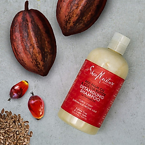 Shea Moisture Curly Hair Shampoo and Conditioner Set for Women with Red Palm Oil & Cocoa Butter - Sulfate-free Hair Care, 13 Oz (2 Piece)