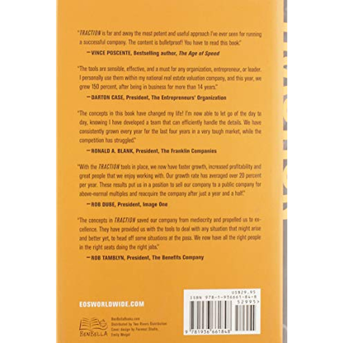 Traction: Get a Grip on Your Business