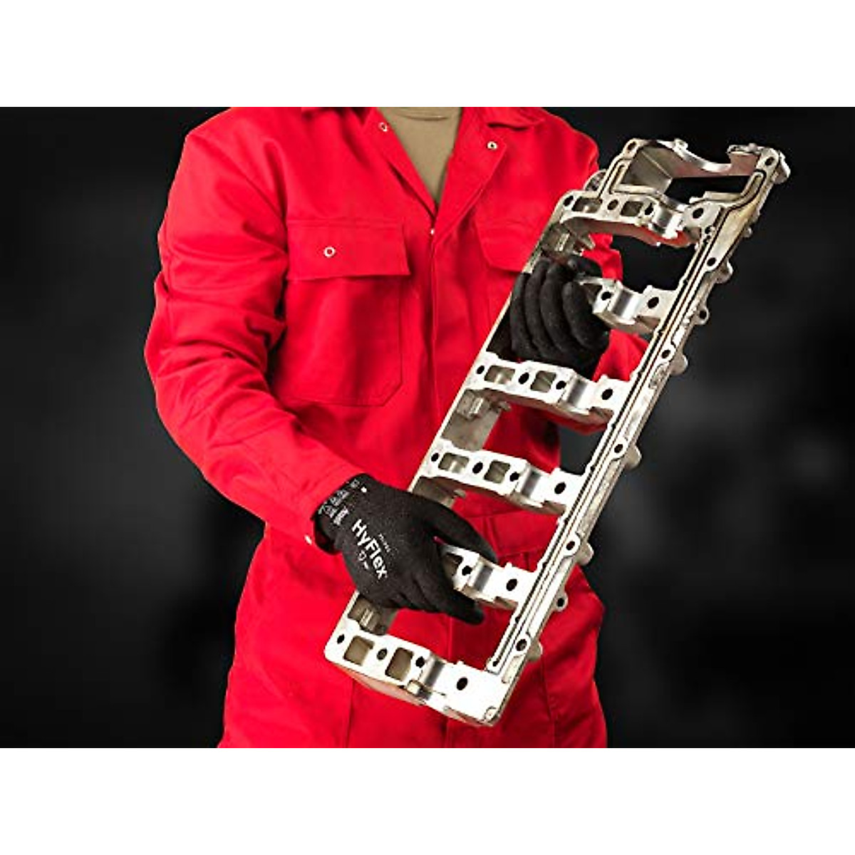 HyFlex 11-751 Cut Protection Gloves - Medium Duty, High Cut Resistance, Comfortable, Size X Large