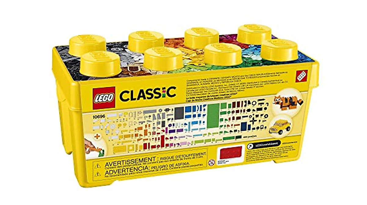 LEGO Classic Medium Creative Brick Box for Endless Building Fun