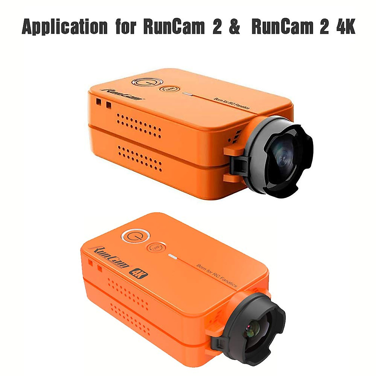 RunCam 850mAh 3.7V Removable Camera Battery 6 2 2 4K/Scope Cam Lite/Scope Cam4K, Rechargeable Li-Ion Battery (2PCS Batteries)