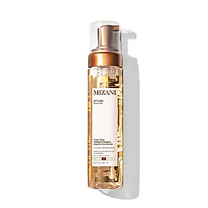 Mizani Styling Foam Wrap | Balances Hydration, Shine & Hold | with Shea Butter | Paraben-Free | for Curly Hair | 8.5 Fl Oz