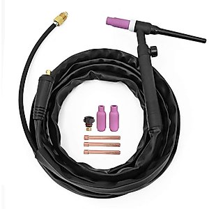 HITBOX TIG Welding Torch WP26V 4M Welder Torch 140A 150-Amp Air Cooled SR-26V TIG Welder Gun with Europe Plug for Lift TIG Lift ARC