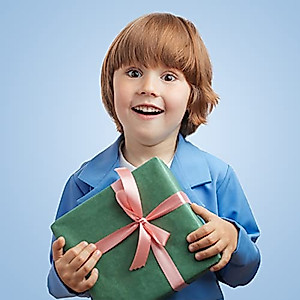 GILOBABY Robot Toys, Remote Control Robot Toy, RC Robots for Kids with LED Eyes, Flexible Head & Arms, Dance Moves and Music, Birthday Gifts for Boys Ages 3+ Years (Blue)