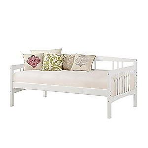 DHP Kayden Daybed Solid Wood, Twin, White