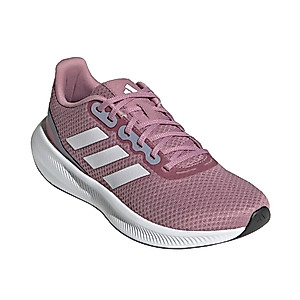 adidas Women's Runfalcon 3.0 Sneaker, Wonder Orchid/White/Core Black, 7
