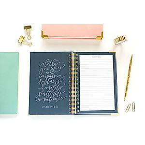 Prayer Journal for Women: An Inspirational Christian Bible Journal, Prayer Notebook & Devotional (Premium Gold Spiral-Bound Hardcover)