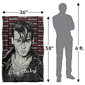 Cry Baby Drapes and Squares Officially Licensed Silky Touch Super Soft Throw Blanket 36" x 58"