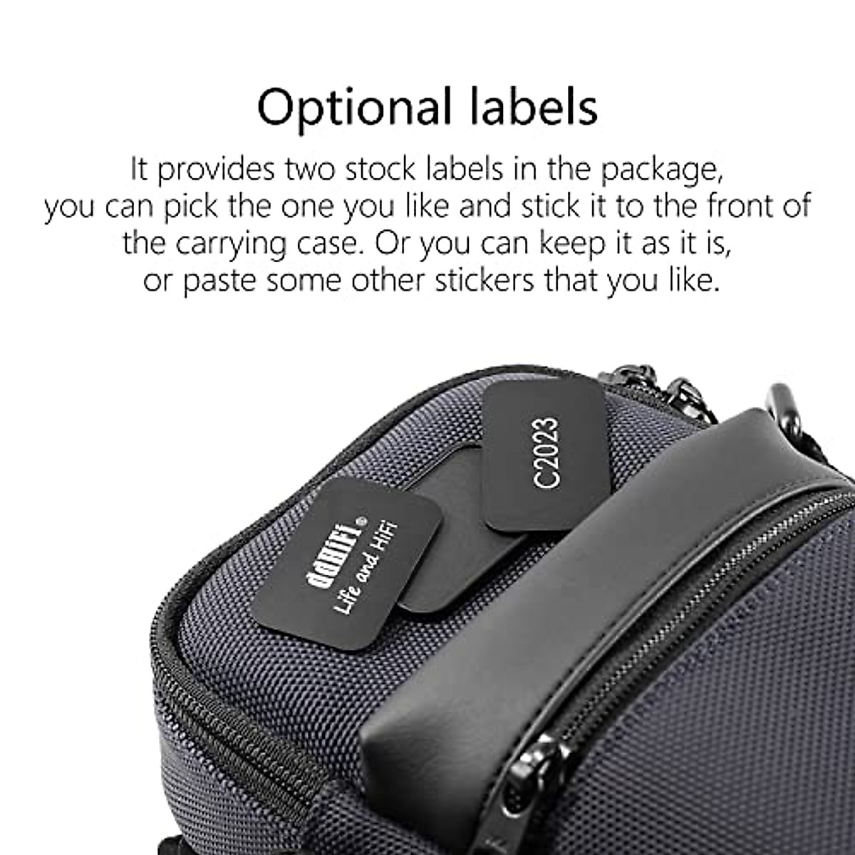 Linsoul DDHIFI C2023 HiFi Carrying Case for Audiophiles, All-in-one Multifunctional Backpack for DAP, DAC, Bluetooth Amp and IEMs
