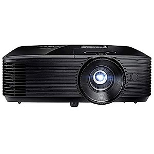 Optoma H190X Affordable Home & Outdoor Movie Projector | HD Ready 720p + 1080p Support | Bright 3900 Lumens for Lights-on Viewing | 3D-Compatible | Speaker Built in