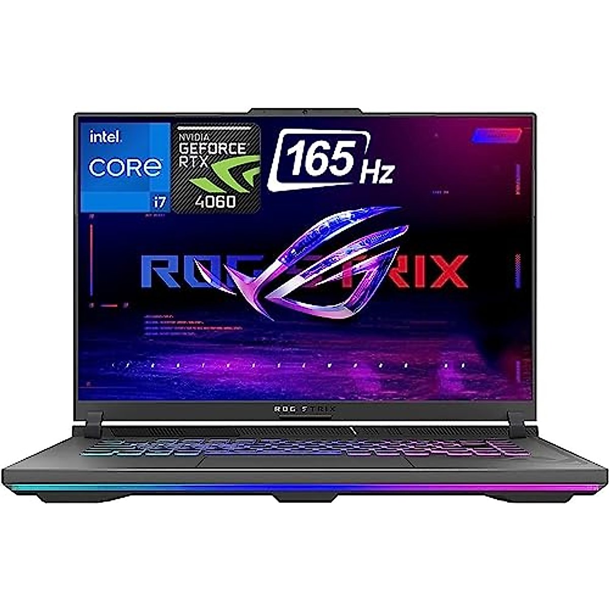ASUS ROG Strix G16 Gaming Laptop 2023 Newest, 16" FHD 165Hz Display, Intel Core i7-13650HX Processor, NVIDIA GeForce RTX 4060, 64GB DDR5 RAM, 2TB SSD, Backlight Keyboard, Windows 11 Home