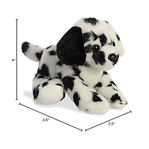 Aurora® Adorable Mini Flopsie™ Dipper Dalmatian™ Stuffed Animal - Playful Ease - Timeless Companions - White 8 Inches