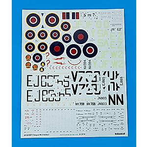 Eduard EDK82122 Kits 1:48 Profipack-Tempest Mk.V Series 2 WWII Model, Various