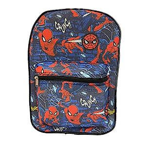 Ruz Spiderman mesh school backpack