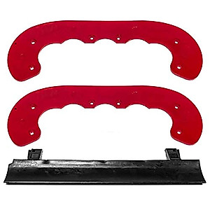Snow Blower Poly Paddle Scraper Bar Kit Compatible with Toro Power Clear 721 CCR6053 6053R 6053ES 99-9313 108-4884