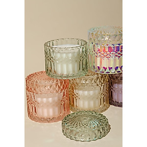 Poured in California | Vanilla Patchouli | Green | Disco Party Collection | 6 oz, 35 Hour Burn Time | Made to Set The Mood | Created with Natural Soy Wax and Essential Oils