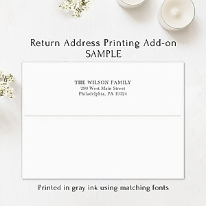 Hello Love Goods Greenery Funeral Thank You Cards with Cross, Personalized Sympathy Acknowledgement Cards with Envelopes, 4.25x5.5 Flat Notecards