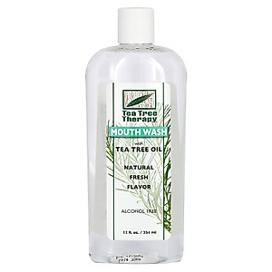 Tea Tree Therapy Tea Tree Mouthwash Alcohol Free-12 Ounce (3 Pack)