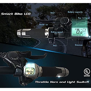 YinZhiBoo Electric Bike E-Bike Fat Tire Electric Bicycle 26" 4.0 Adults Ebike 1000W Removable 48V/13AH Battery 21-Speed Shifting for Trail Riding/Excursion/Commute UL and GCC Certified