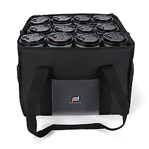 XX-Large Cooler Bag for Drinks. High Density Insulation, Padded Divider, Shoulder Strap, Multiple Pocket, Sturdy Zipper.