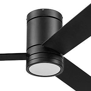 Prominence Home 51464-01 Espy Ceiling Fan, 52, Matte Black