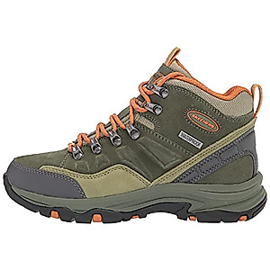 Skechers womens Hiker,Olive,6 M US