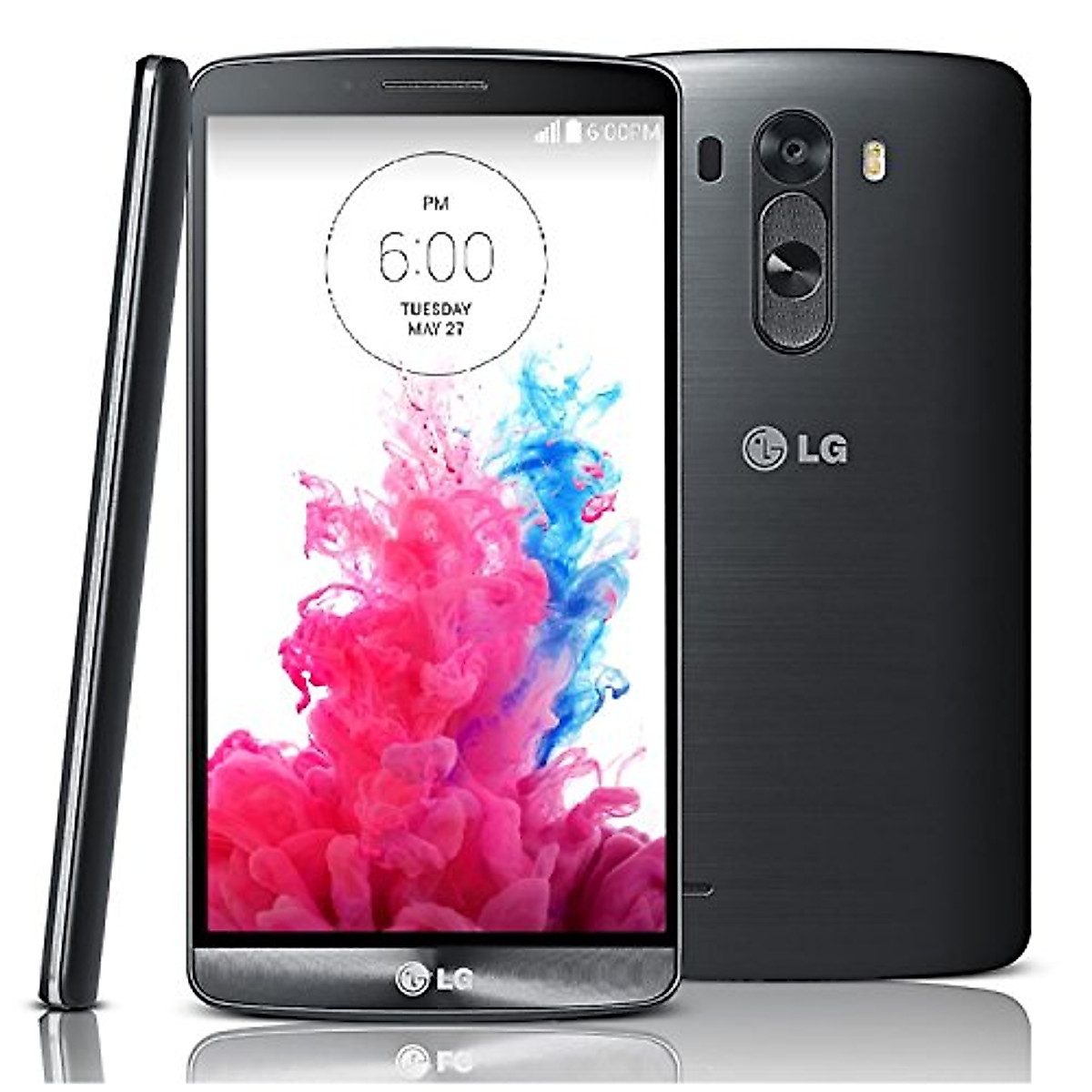 LG G3 D851 4G LTE, 32GB, (GSM Unlocked‎) Smartphone, Metallic Black