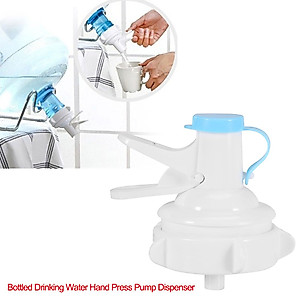 Water Spout Dispenser Manual Operated 5 Gallon Bottle Jug Pump Drinking Water Spout Dispenser with Dustproof