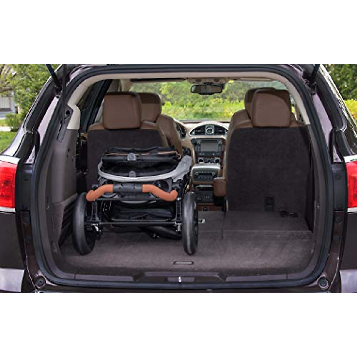 Pet Gear No-Zip AT3 Pet Stroller for Cats/Dogs, Zipperless Entry, Easy One-Hand Fold, Jogging Tires, Removable Liner, Cup Holder + Storage Basket, 1 Model, 2 Colors