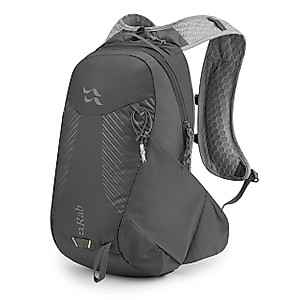 RAB Aeon LT Series Backpack for Hiking and Outdoors, Aeon LT 12 Liter, Anthracite
