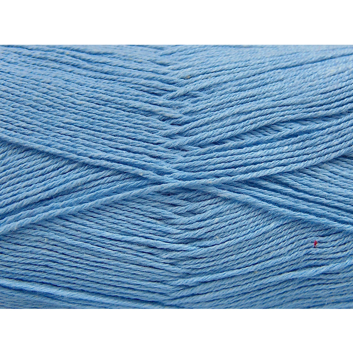 Lot of 4 x 100gr Skeins Ice Yarns COTTONAC FINE (50% Cotton) Yarn Baby Blue