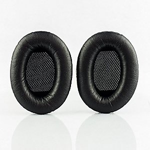 Premium Replacement SoundTrue Around-Ear 2 Ear Pads / AE2 Ear Pads Cushions Compatible with Bose SoundTrue AE2 (2015 Model), Bose Around-Ear 2 (2012 Model) and Bose SoundTrue AE1 Headphones (Black)