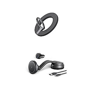 Anker Car Charging Mount with Magnetic Finger Kickstand