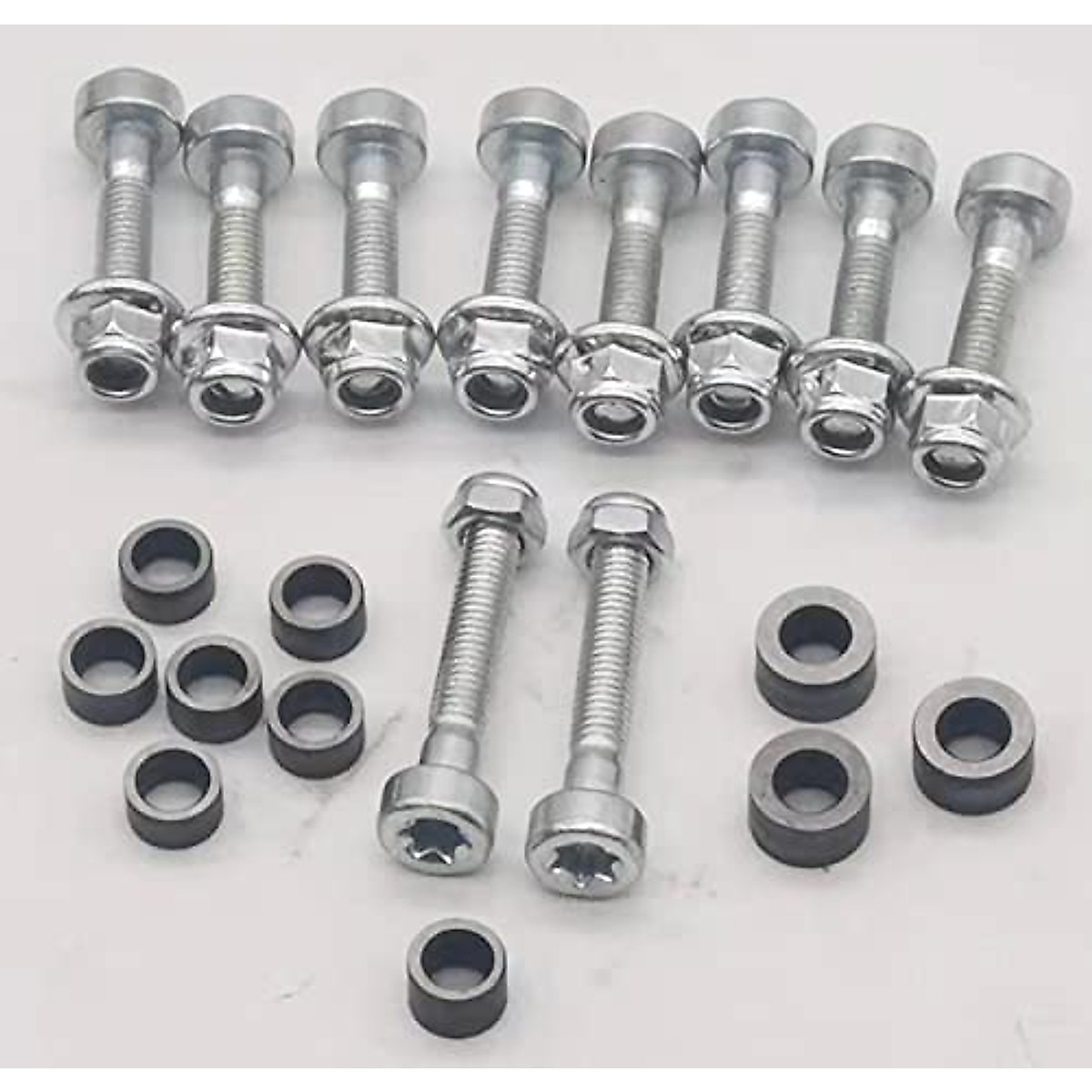 Kerlista,1 Set of Hedge Trimmer Blade Slider,Bolt and Nut fits for Stihl HS81 HS86 HS82 HS87 HSA94 Hedge Cutter , Hedge Trimmer