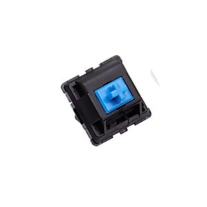 HK Gaming MS-1 Mechanical Key Switches for Mechanical Gaming Keyboards | PCB Mounted | Pre Lubed | 67cN ; Linear (Pro Marlin Blue, 90 Pcs)
