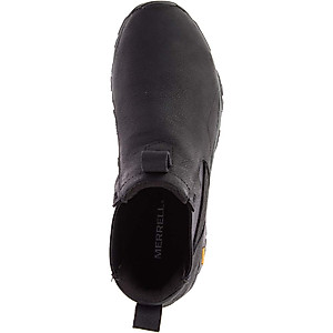 Merrell Men's Moab Adventure Chelsea PLR Waterproof Boot, Black, 10.5 M US