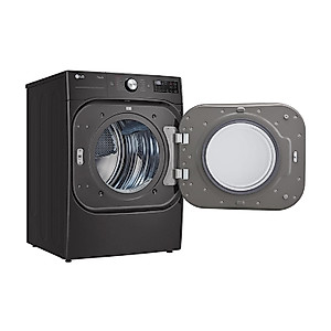 9.0 cu. ft. Mega Capacity Smart wi-fi Enabled Front Load Electric Dryer with TurboSteam™ and Built-In Intelligence