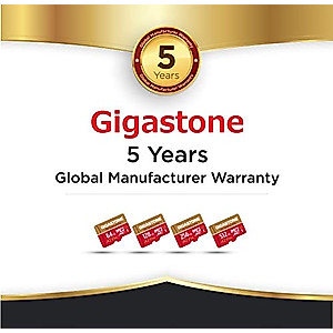 [5-Yrs Free Data Recovery] Gigastone 256GB Micro SD Card, 4K Camera Pro, A2 V30 for Smartphone, Gopro, Action Cams, 4K UHD Video, Nintendo-Switch Compatible, Up to 100MB/s, UHS-I U3 C10 with Adapter