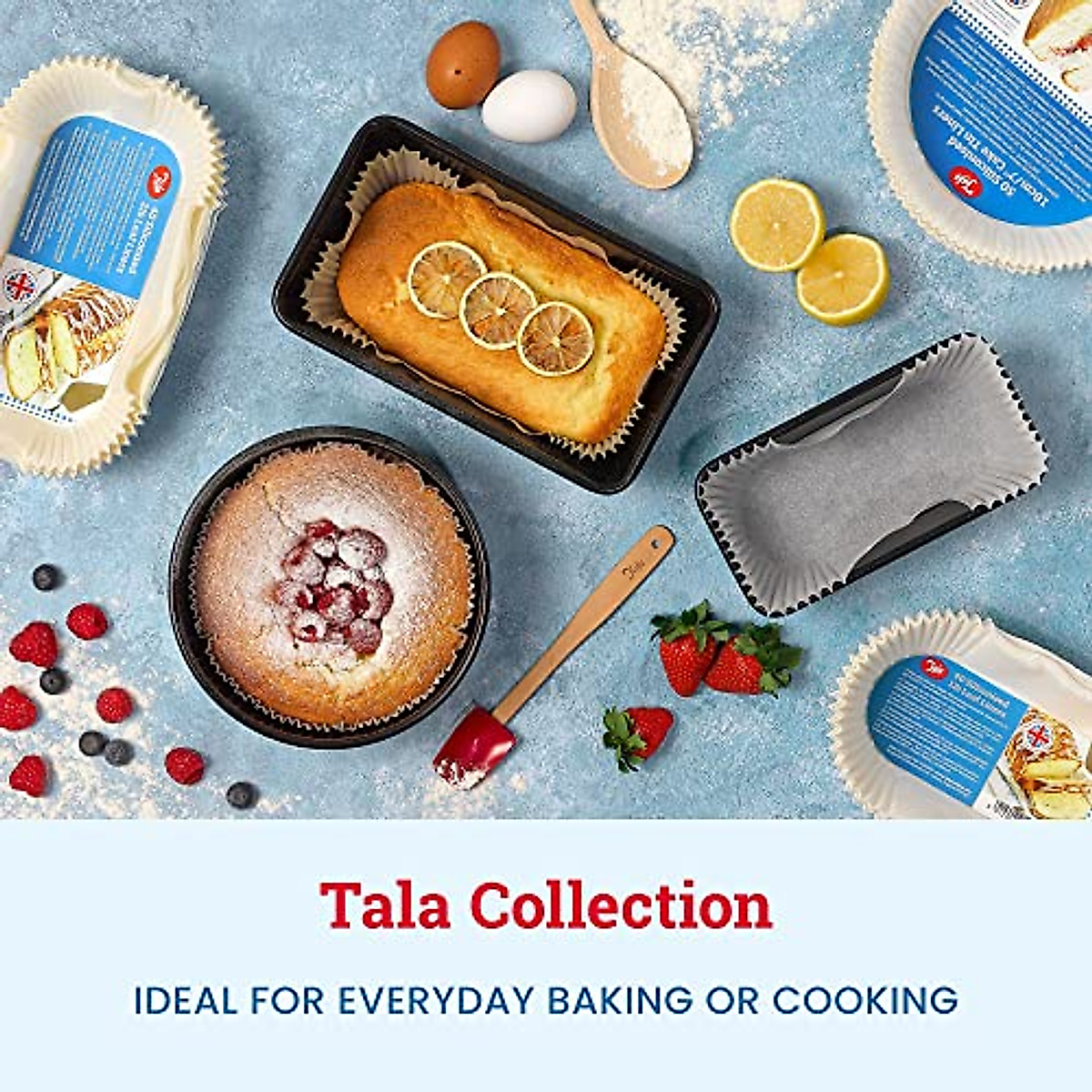Tala 3 Tier Cake Cooling Rack Non Stick, Black